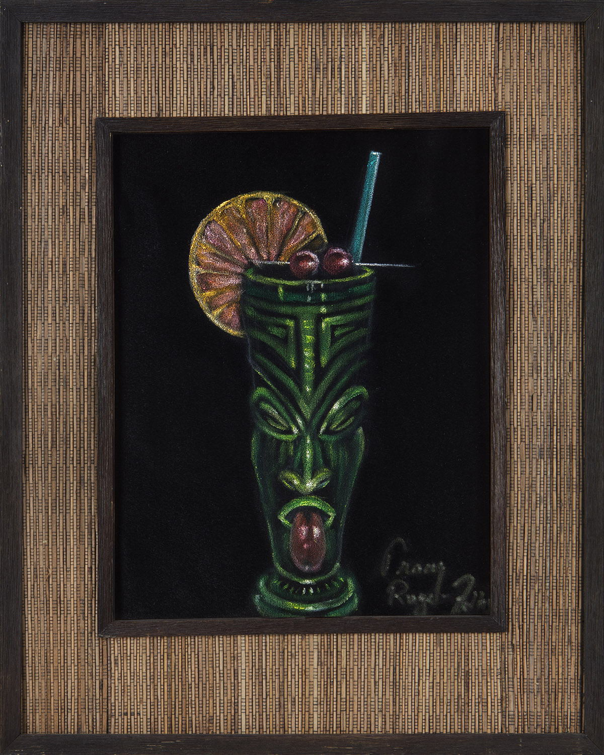 Tiki VIP #48 Tracy Folks – Black Velvet Painter (Mid Mod Design Team ...